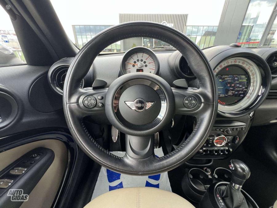 Blue MINI Countryman 2014 in Siauliai, with an engine capacity of 2.00 L and mileage of 174 thousand km for 8900 €, photo 18 on AUTOMOTO.COM.LV