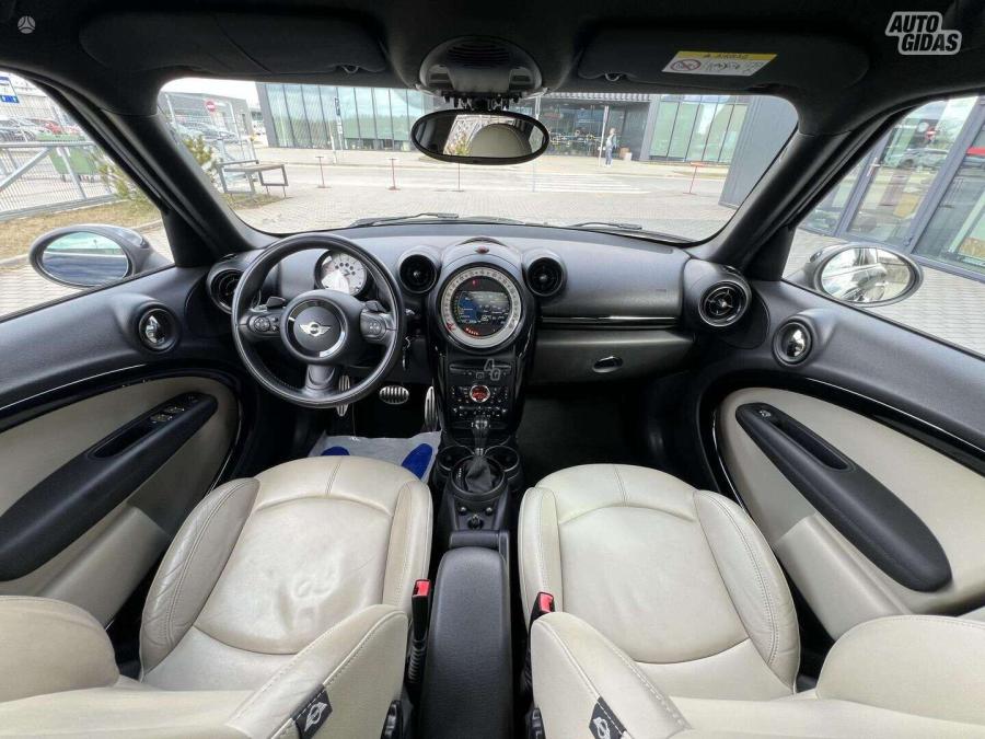 Blue MINI Countryman 2014 in Siauliai, with an engine capacity of 2.00 L and mileage of 174 thousand km for 8900 €, photo 19 on AUTOMOTO.COM.LV