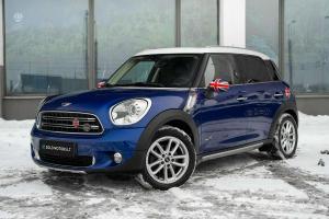 Blue MINI Countryman 2015 in Vilnius, with an engine capacity of 2.00 L and mileage of 125 thousand km for 11550 €, photo  on AUTOMOTO.COM.LV