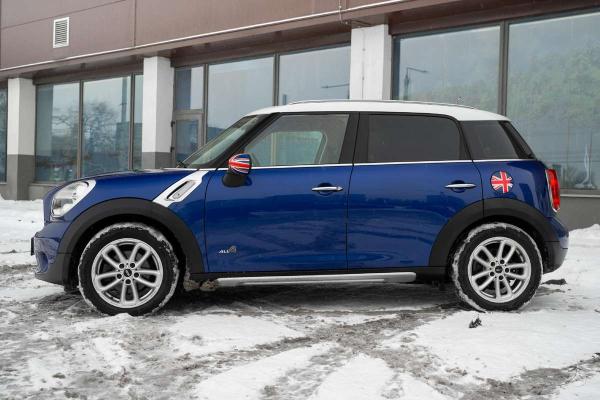 Blue MINI Countryman 2015 in Vilnius, with an engine capacity of 2.00 L and mileage of 125 thousand km for 11550 €, photo 2 on AUTOMOTO.COM.LV