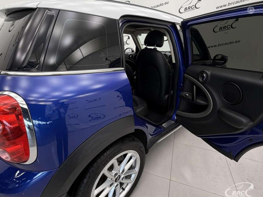 Blue MINI Countryman 2015 in Vilnius, with an engine capacity of 2.00 L and mileage of 126 thousand km for 9450 €, photo 14 on AUTOMOTO.COM.LV