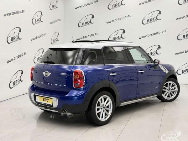 Blue MINI Countryman 2015 in Vilnius, with an engine capacity of 2.00 L and mileage of 126 thousand km for 9250 €, photo 3 on AUTOMOTO.COM.LV