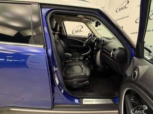 Blue MINI Countryman 2015 in Vilnius, with an engine capacity of 2.00 L and mileage of 126 thousand km for 9250 €, photo 5 on AUTOMOTO.COM.LV
