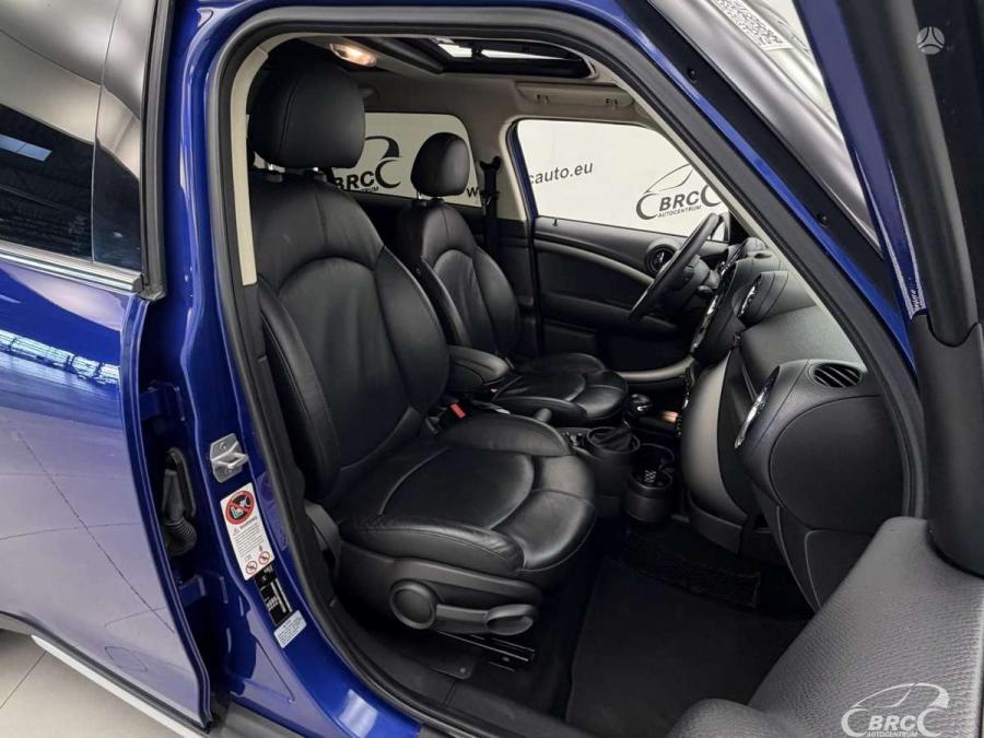 Blue MINI Countryman 2015 in Vilnius, with an engine capacity of 2.00 L and mileage of 126 thousand km for 9250 €, photo 9 on AUTOMOTO.COM.LV