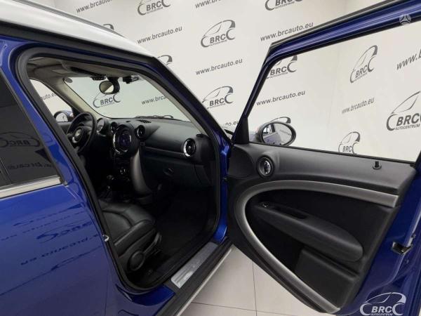 Blue MINI Countryman 2015 in Vilnius, with an engine capacity of 2.00 L and mileage of 126 thousand km for 9250 €, photo 9 on AUTOMOTO.COM.LV