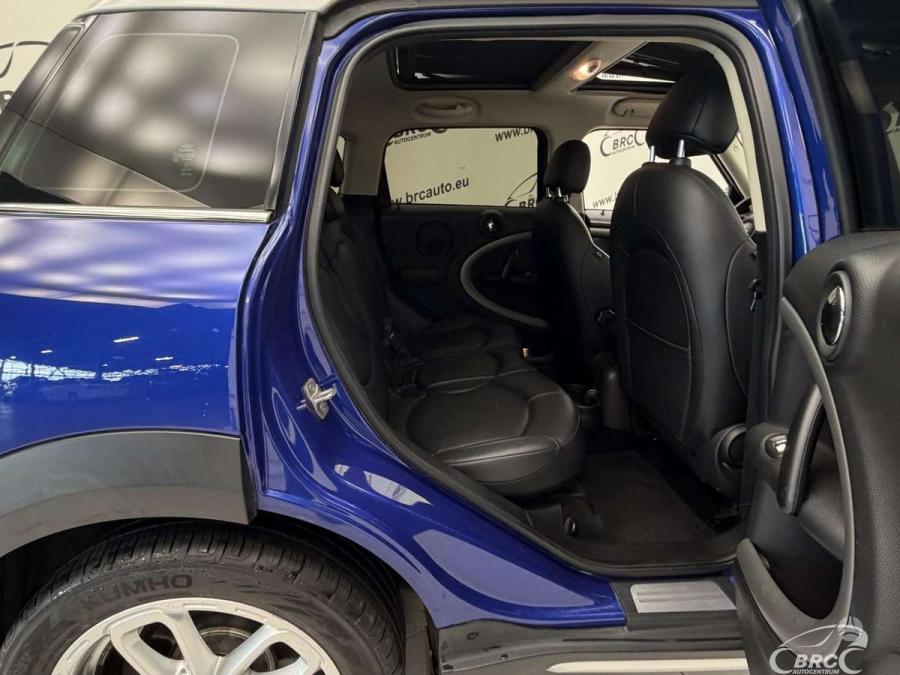 Blue MINI Countryman 2015 in Vilnius, with an engine capacity of 2.00 L and mileage of 126 thousand km for 9250 €, photo 11 on AUTOMOTO.COM.LV
