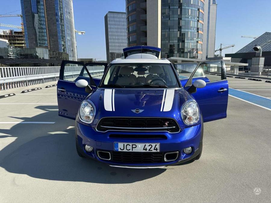 Zils MINI Countryman 2016 Viļņa, ar dzinēja tilpumu 1.60 L un nobraukumu 98 tūkst. km par 11500 €, foto 14 vietnē AUTOMOTO.COM.LV