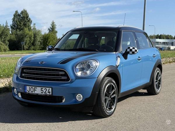 Blue MINI Countryman 2016 in Panevezys, with an engine capacity of 1.60 L and mileage of 51 thousand km for 12800 €, photo 3 on AUTOMOTO.COM.LV