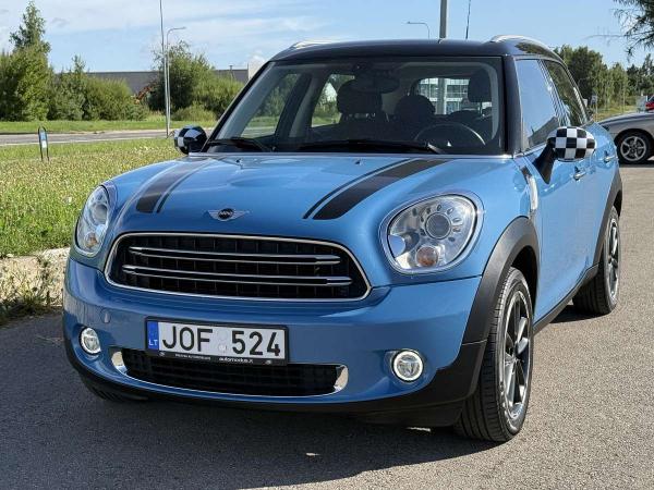Blue MINI Countryman 2016 in Panevezys, with an engine capacity of 1.60 L and mileage of 51 thousand km for 12800 €, photo 4 on AUTOMOTO.COM.LV