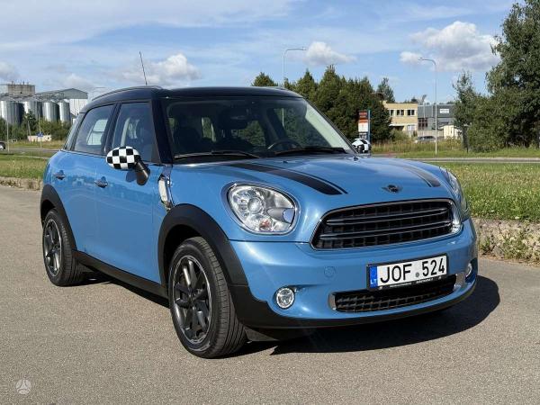 Blue MINI Countryman 2016 in Panevezys, with an engine capacity of 1.60 L and mileage of 51 thousand km for 12800 €, photo 7 on AUTOMOTO.COM.LV