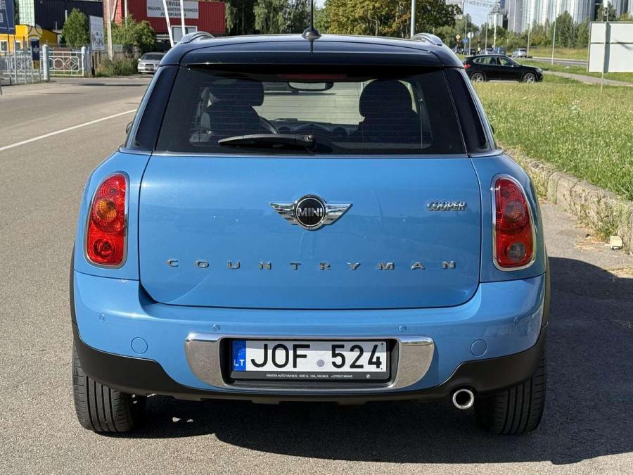 Blue MINI Countryman 2016 in Panevezys, with an engine capacity of 1.60 L and mileage of 51 thousand km for 12800 €, photo 17 on AUTOMOTO.COM.LV