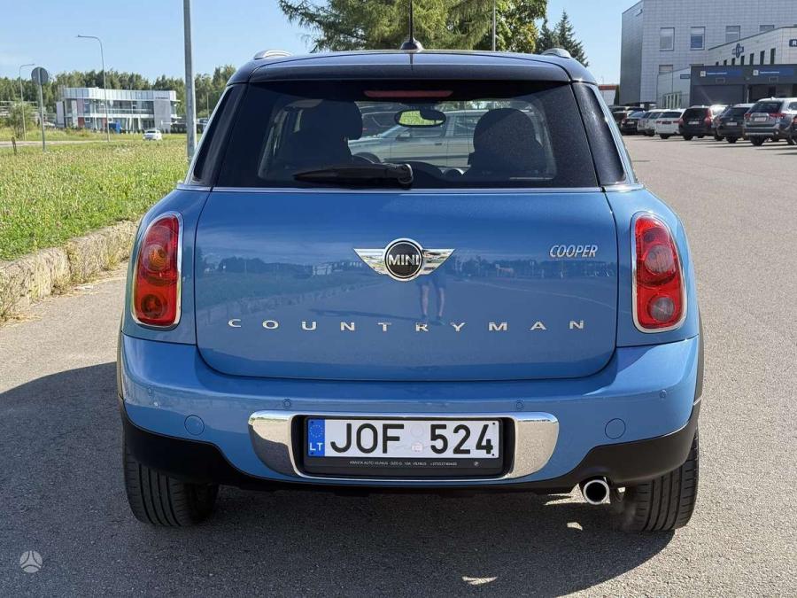 Blue MINI Countryman 2016 in Panevezys, with an engine capacity of 1.60 L and mileage of 51 thousand km for 12800 €, photo 18 on AUTOMOTO.COM.LV