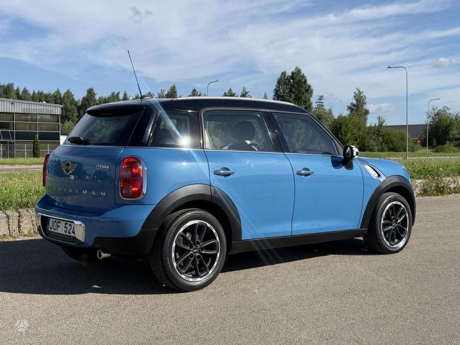 Blue MINI Countryman 2016 in Panevezys, with an engine capacity of 1.60 L and mileage of 51 thousand km for 12800 €, photo 21 on AUTOMOTO.COM.LV
