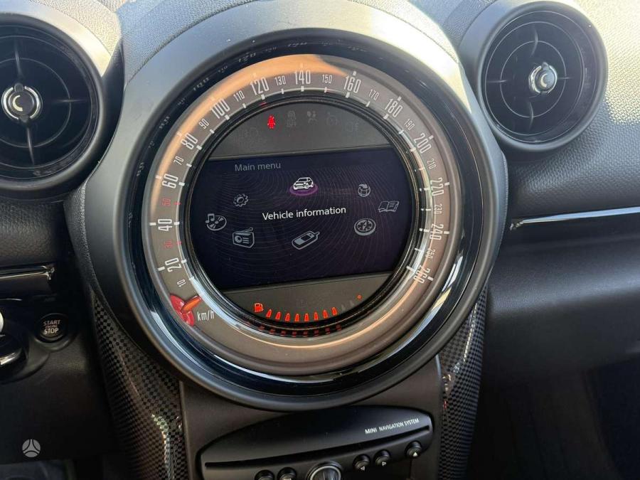 Blue MINI Countryman 2016 in Panevezys, with an engine capacity of 1.60 L and mileage of 51 thousand km for 12800 €, photo 30 on AUTOMOTO.COM.LV