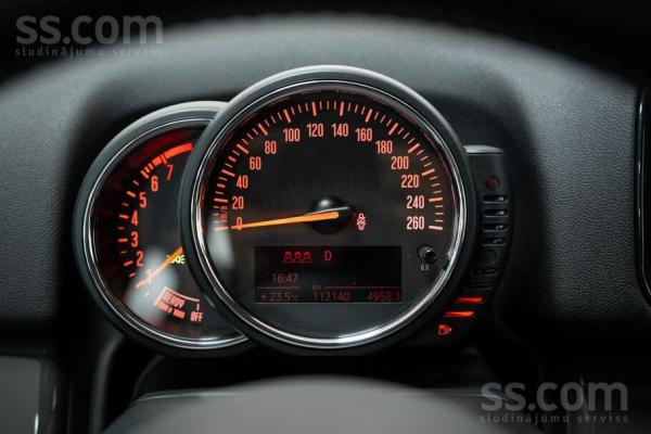 Zils MINI Countryman 2017 Rīga, ar dzinēja tilpumu 2.00 L un nobraukumu 112 tūkst. km par 18500 €, foto 5 vietnē AUTOMOTO.COM.LV