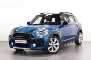 Blue MINI Countryman 2018 in Riga, with an engine capacity of 2.00 L and mileage of 120 thousand km for 19800 €, photo 1 on AUTOMOTO.COM.LV
