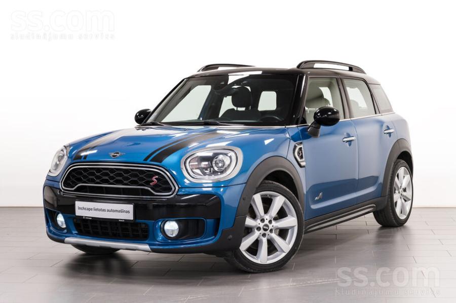 Blue MINI Countryman 2018 in Riga, with an engine capacity of 2.00 L and mileage of 120 thousand km for 19800 €, photo 1 on AUTOMOTO.COM.LV