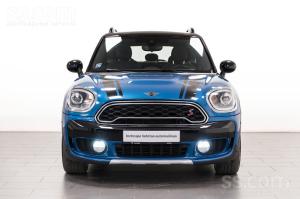 Blue MINI Countryman 2018 in Riga, with an engine capacity of 2.00 L and mileage of 120 thousand km for 19800 €, photo 3 on AUTOMOTO.COM.LV