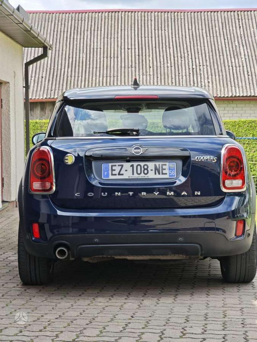 Blue MINI Countryman 2018 in Raseiniai, with an engine capacity of 1.50 L and mileage of 169 thousand km for 11900 €, photo 5 on AUTOMOTO.COM.LV