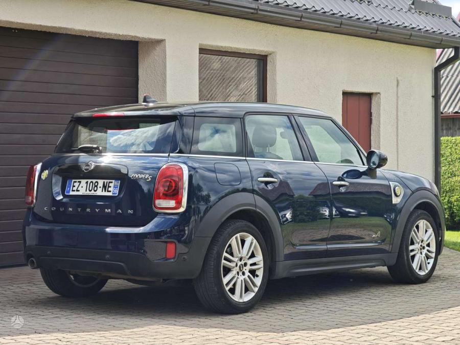 Blue MINI Countryman 2018 in Raseiniai, with an engine capacity of 1.50 L and mileage of 169 thousand km for 11900 €, photo 10 on AUTOMOTO.COM.LV