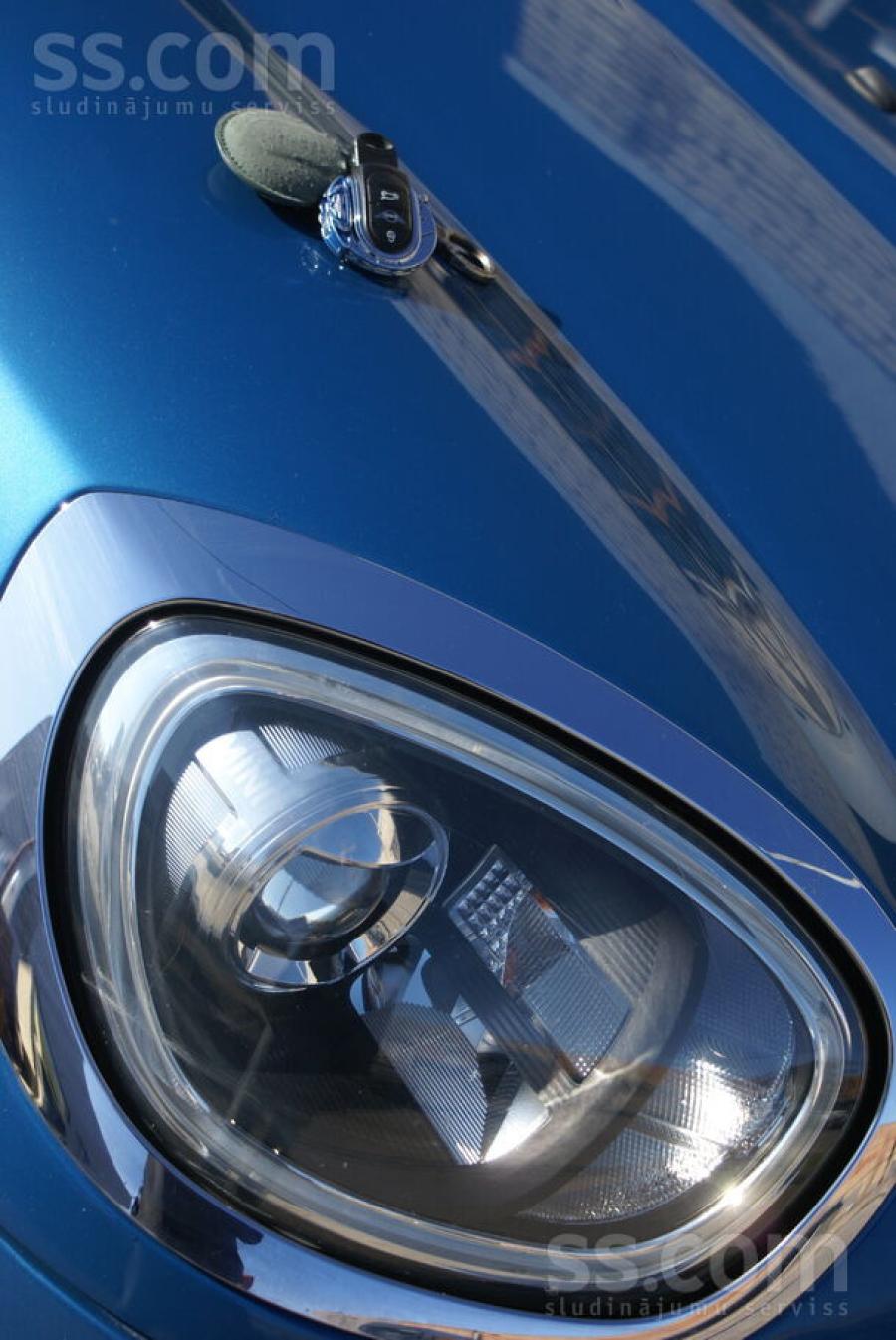 Blue MINI Countryman 2018 in Riga, with an engine capacity of 1.50 L and mileage of 146 thousand km for 16500 €, photo 3 on AUTOMOTO.COM.LV