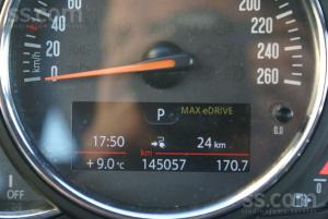 Blue MINI Countryman 2018 in Riga, with an engine capacity of 1.50 L and mileage of 146 thousand km for 16500 €, photo 16 on AUTOMOTO.COM.LV