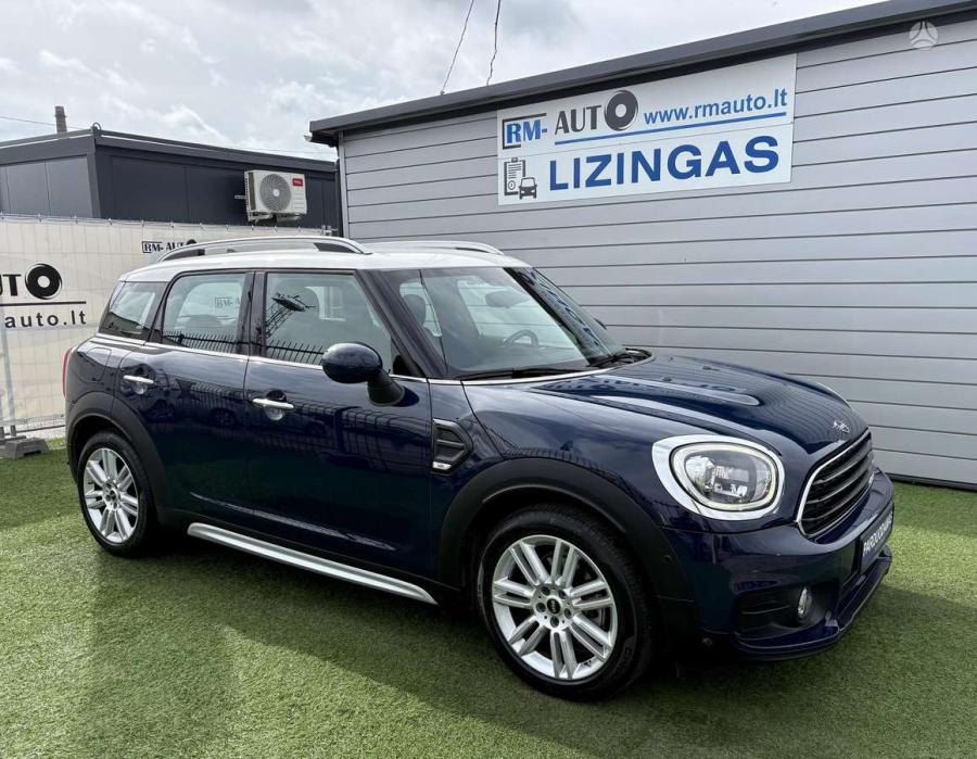 Blue MINI Countryman 2018 in Panevezys, with an engine capacity of 2.00 L and mileage of 81 thousand km for 12500 €, photo 4 on AUTOMOTO.COM.LV