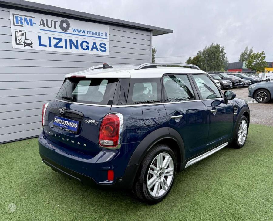 Blue MINI Countryman 2018 in Panevezys, with an engine capacity of 2.00 L and mileage of 81 thousand km for 12500 €, photo 6 on AUTOMOTO.COM.LV