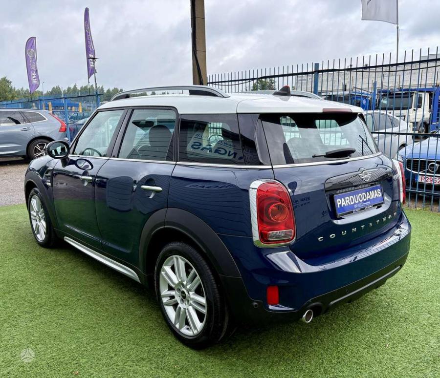 Blue MINI Countryman 2018 in Panevezys, with an engine capacity of 2.00 L and mileage of 81 thousand km for 12500 €, photo 8 on AUTOMOTO.COM.LV