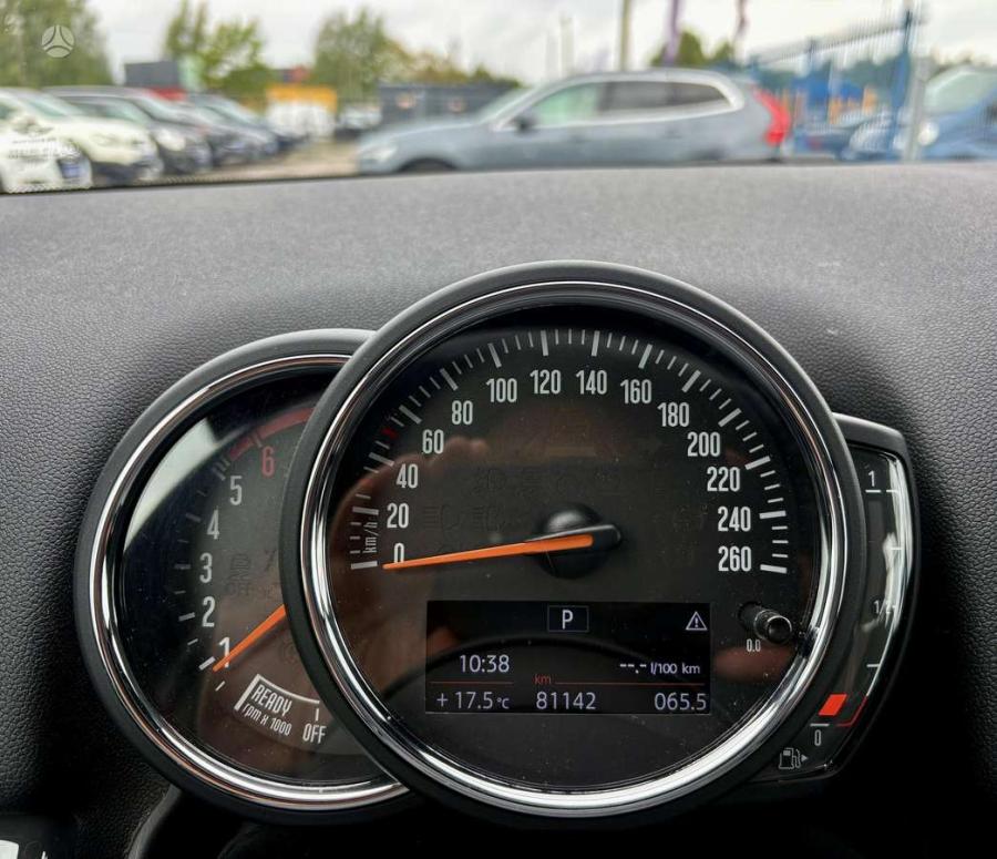 Blue MINI Countryman 2018 in Panevezys, with an engine capacity of 2.00 L and mileage of 81 thousand km for 12500 €, photo 14 on AUTOMOTO.COM.LV