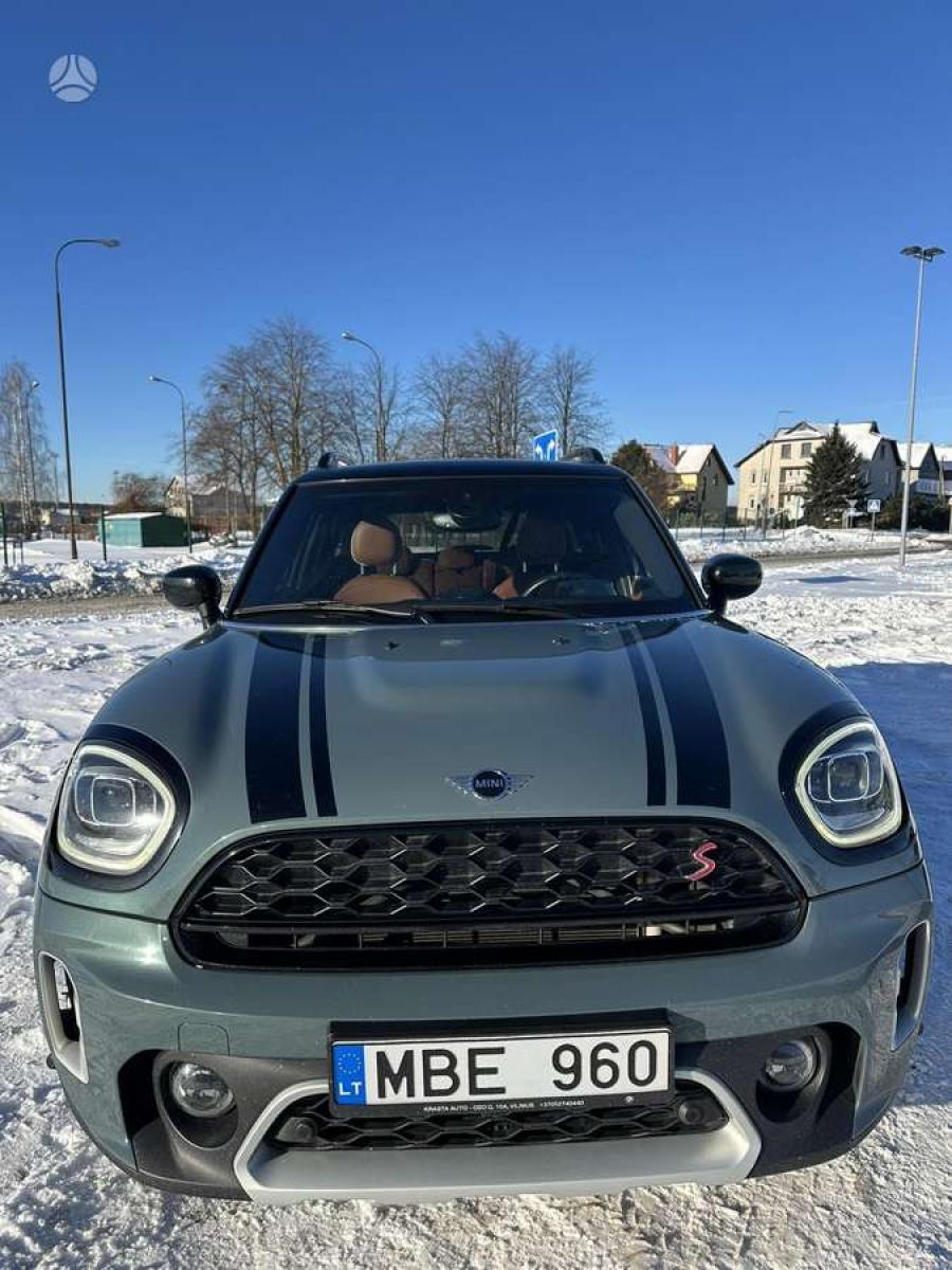 Blue MINI Countryman 2021 in Klaipeda, with an engine capacity of 2.00 L and mileage of 124 thousand km for 24900 €, photo 8 on AUTOMOTO.COM.LV