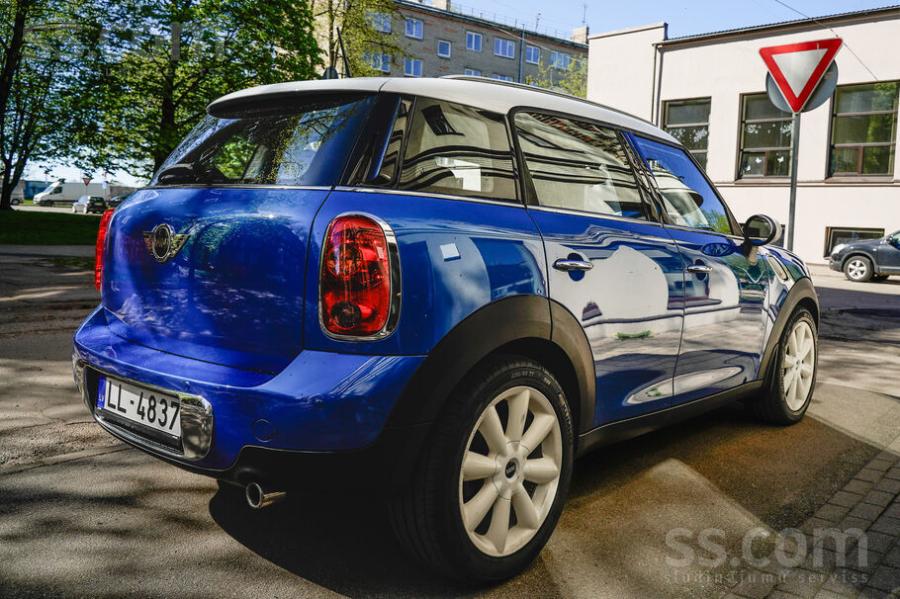 Zils MINI Countryman 2011 Rīga, ar dzinēja tilpumu 1.60 L un nobraukumu 0 tūkst. km par 5400 €, foto 7 vietnē AUTOMOTO.COM.LV