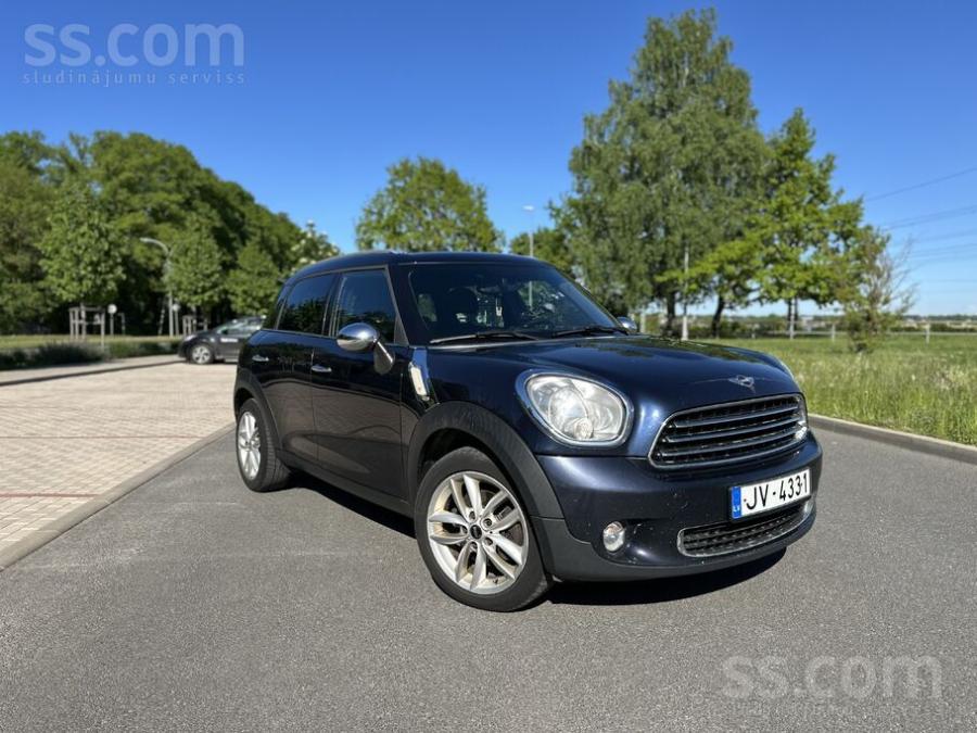 Zils MINI Countryman 2011 Jūrmala, ar dzinēja tilpumu 1.60 L un nobraukumu 447 tūkst. km par 3100 €, foto 1 vietnē AUTOMOTO.COM.LV