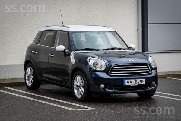 Zils MINI Countryman 2011 Rīga, ar dzinēja tilpumu 1.60 L un nobraukumu 312 tūkst. km par 3150 €, foto 3 vietnē AUTOMOTO.COM.LV