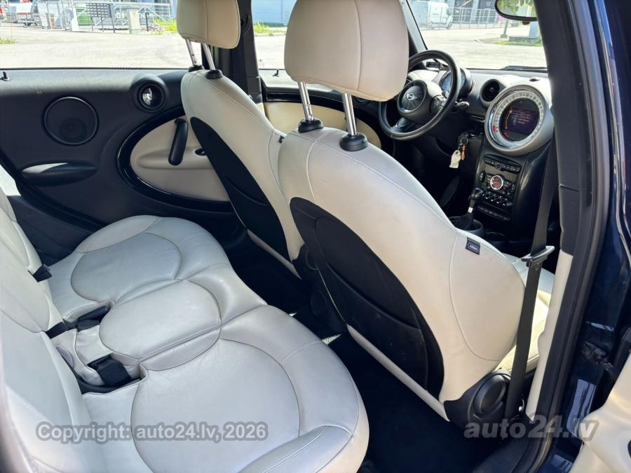Zils MINI Countryman 2012 Tallina, ar dzinēja tilpumu 1.60 L un nobraukumu 193 tūkst. km par 5550 €, foto 16 vietnē AUTOMOTO.COM.LV