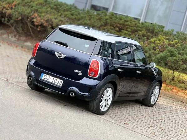 Blue MINI Countryman 2012 in Riga, with an engine capacity of 2.00 L and mileage of 221 thousand km for 7450 €, photo 8 on AUTOMOTO.COM.LV
