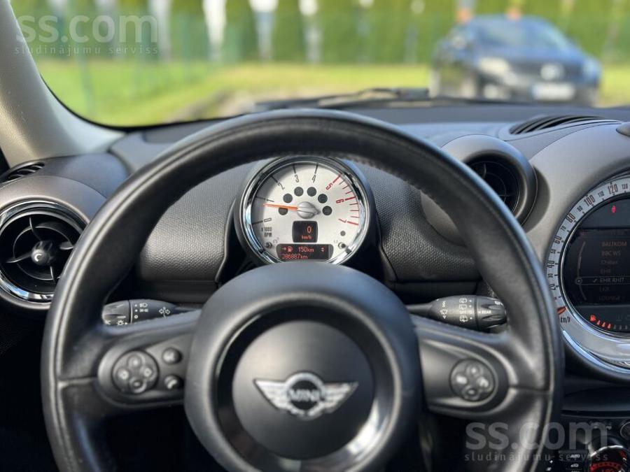 Zils MINI Countryman 2012 Rīga, ar dzinēja tilpumu 1.60 L un nobraukumu 287 tūkst. km par 5999 €, foto 13 vietnē AUTOMOTO.COM.LV