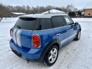 Blue MINI Countryman 2013 in Siauliai, with an engine capacity of 1.60 L and mileage of 196 thousand km for 5750 €, photo 7 on AUTOMOTO.COM.LV