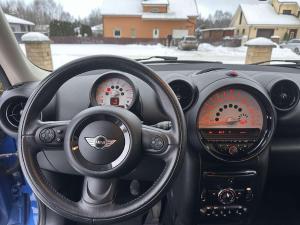 Blue MINI Countryman 2013 in Siauliai, with an engine capacity of 1.60 L and mileage of 196 thousand km for 5750 €, photo 14 on AUTOMOTO.COM.LV