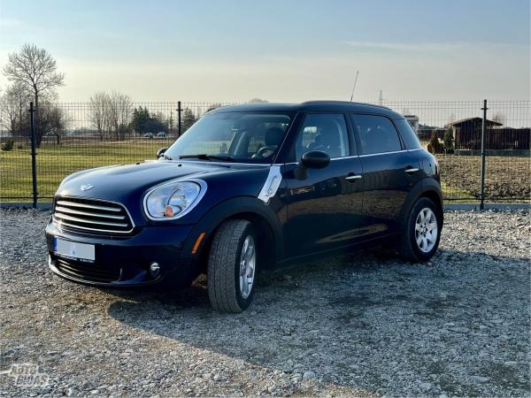 Blue MINI Countryman 2013 in Klaipeda, with an engine capacity of 1.60 L and mileage of 83 thousand km for 6850 €, photo 8 on AUTOMOTO.COM.LV
