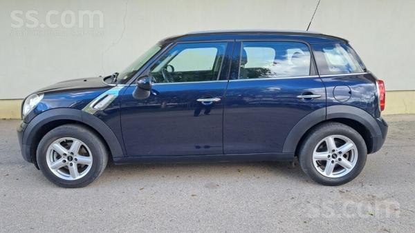 Blue MINI Countryman 2013 in Ogre, with an engine capacity of 1.60 L and mileage of 194 thousand km for 6950 €, photo 8 on AUTOMOTO.COM.LV