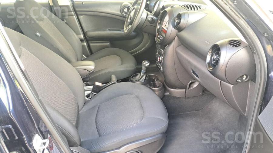 Zils MINI Countryman 2013 Ogre, ar dzinēja tilpumu 1.60 L un nobraukumu 194 tūkst. km par 6950 €, foto 14 vietnē AUTOMOTO.COM.LV