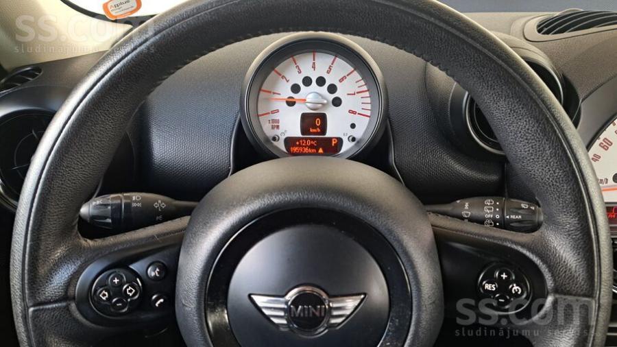 Zils MINI Countryman 2013 Ogre, ar dzinēja tilpumu 1.60 L un nobraukumu 194 tūkst. km par 6950 €, foto 19 vietnē AUTOMOTO.COM.LV