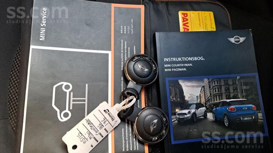 Zils MINI Countryman 2013 Ogre, ar dzinēja tilpumu 1.60 L un nobraukumu 194 tūkst. km par 6950 €, foto 33 vietnē AUTOMOTO.COM.LV
