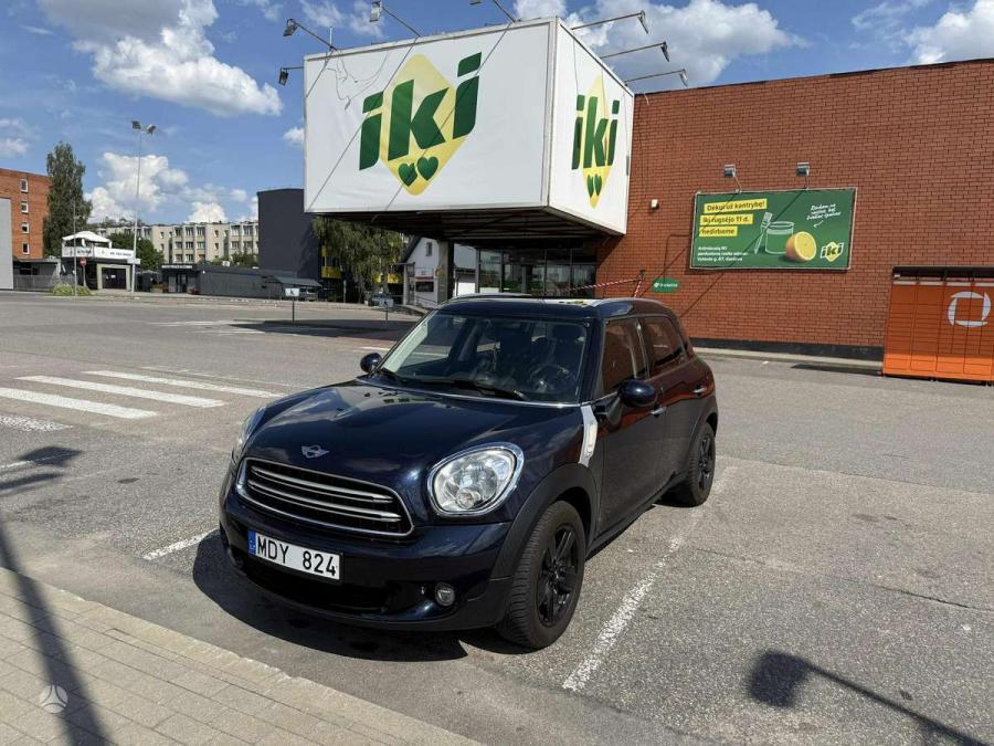 Zils MINI Countryman 2015 Kauņa, ar dzinēja tilpumu 2.00 L un nobraukumu 198 tūkst. km par 7400 €, foto 1 vietnē AUTOMOTO.COM.LV