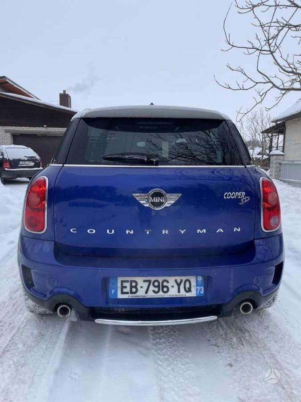 Blue MINI Countryman 2015 in Raseiniai, with an engine capacity of 2.00 L and mileage of 137 thousand km for 8900 €, photo 5 on AUTOMOTO.COM.LV