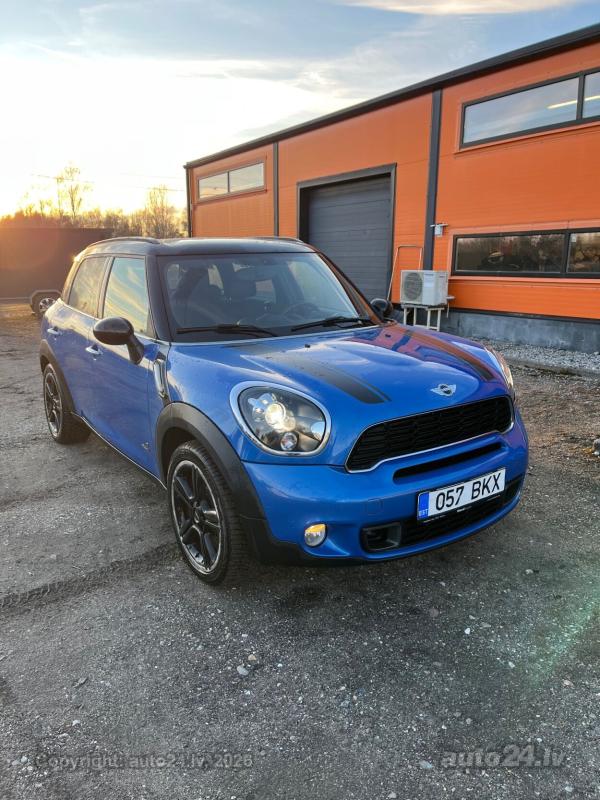 Blue MINI Countryman 2012 in Tallinn, with an engine capacity of 1.60 L and mileage of 113 thousand km for 9000 €, photo 1 on AUTOMOTO.COM.LV