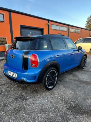 Blue MINI Countryman 2012 in Tallinn, with an engine capacity of 1.60 L and mileage of 113 thousand km for 9000 €, photo 2 on AUTOMOTO.COM.LV