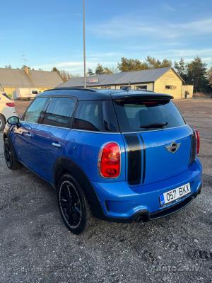 Blue MINI Countryman 2012 in Tallinn, with an engine capacity of 1.60 L and mileage of 113 thousand km for 9000 €, photo 3 on AUTOMOTO.COM.LV