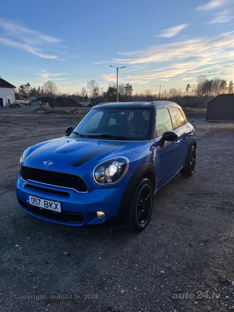 Blue MINI Countryman 2012 in Tallinn, with an engine capacity of 1.60 L and mileage of 113 thousand km for 9000 €, photo 4 on AUTOMOTO.COM.LV